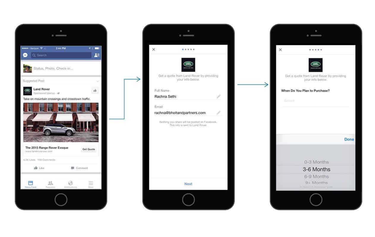 Looks LIKE Facebook Has Blessed Instagram With Lead Ads…That’s Awesome!